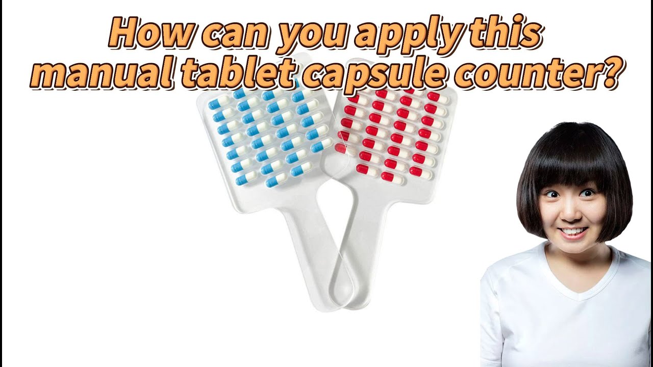 How can you apply this manual tablet capsule counter? - YouTube