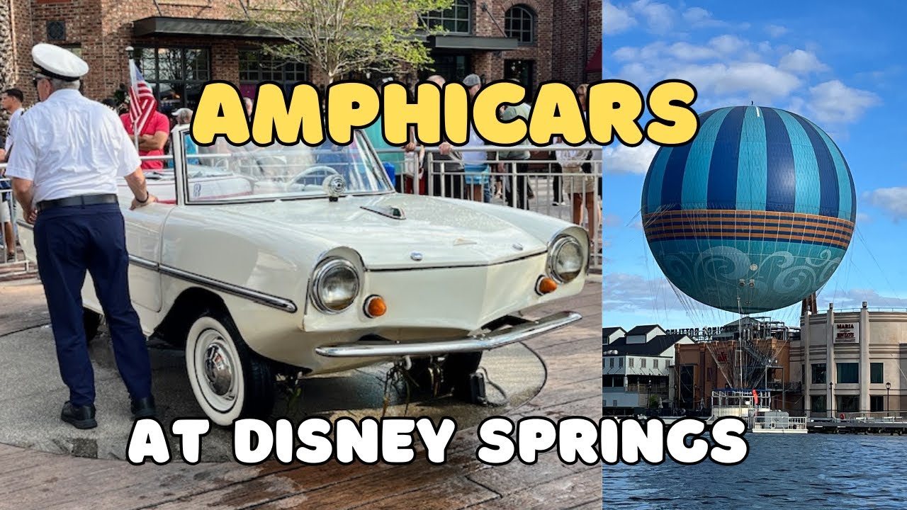 AMPHICARS AND ZARA AT THE DISNEY SPRINGS, FL #amphicars#zara# ...