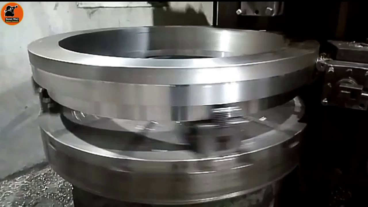Big Ring Tuning | Heavy Duty VTL Machine - YouTube