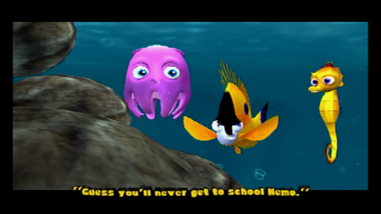 Finding Nemo DEMO (PlayStation 2) - YouTube