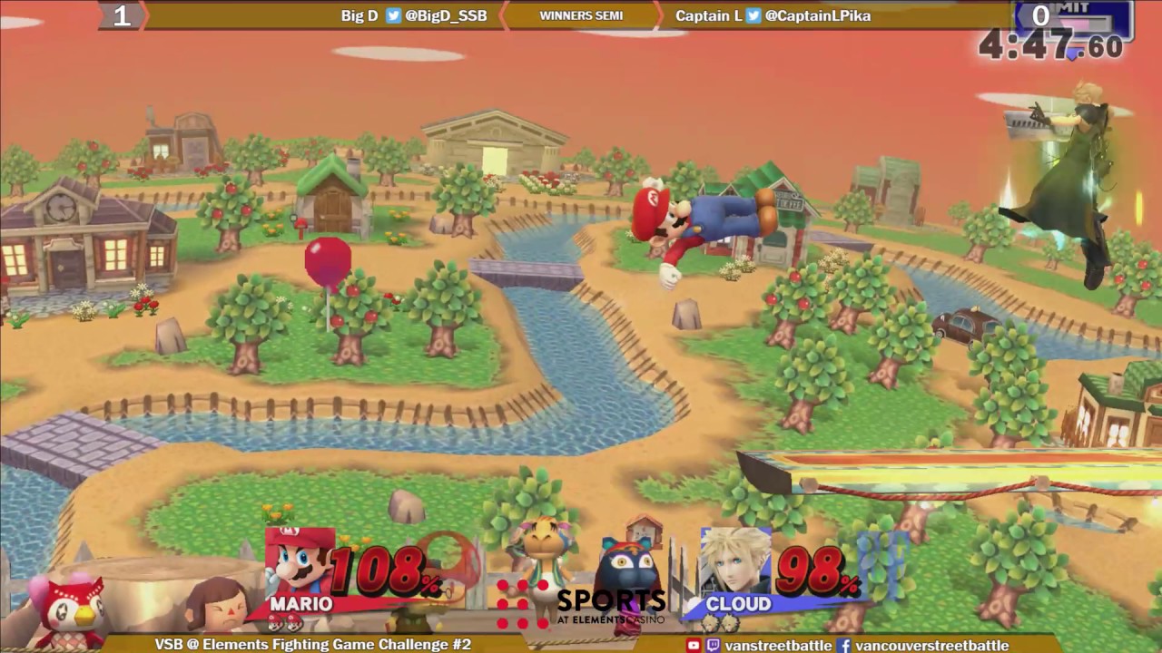 Elements Fighting Game Challenge #2 - WS - CACAW|Big D vs Captain L ...