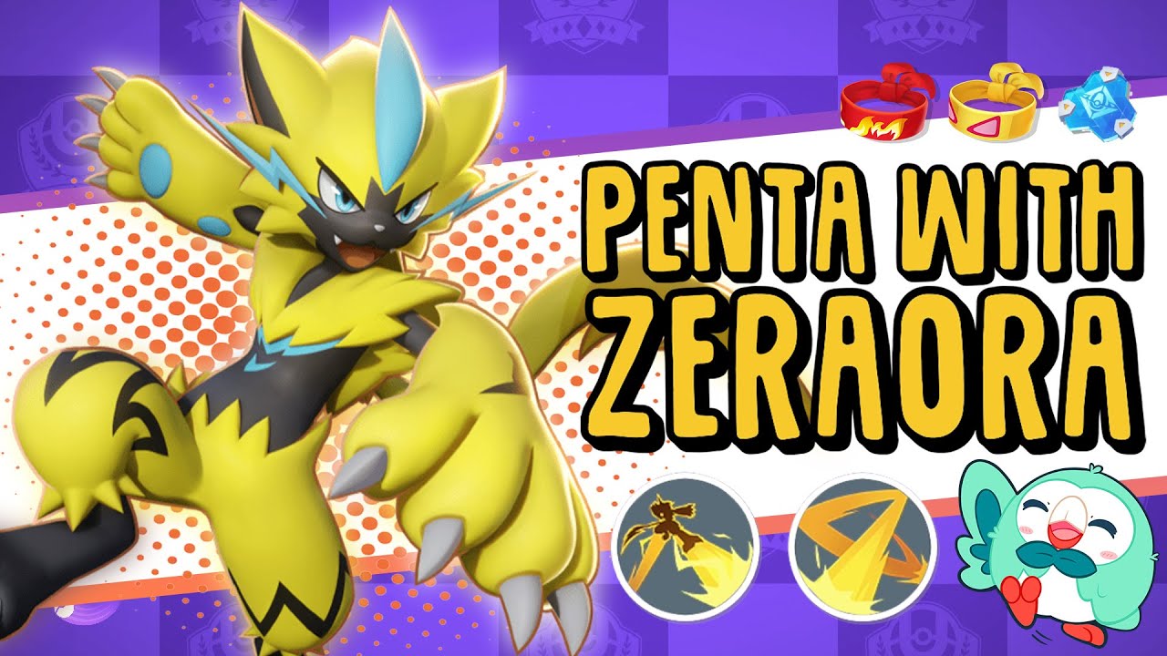 Penta K with Zeraora | Pokemon Unite - YouTube