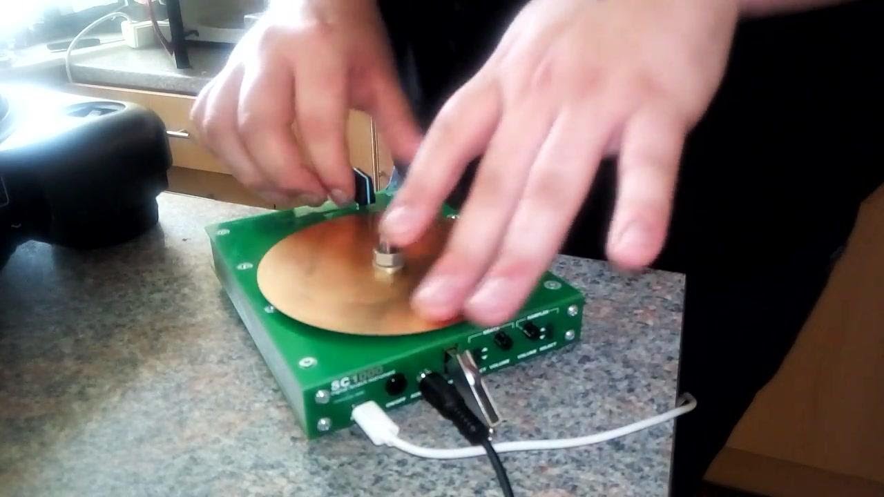 【设备展示】搓碟神器 SC1000便携搓碟控制器 p01 SC1000 - Portable Digital Scratch ...