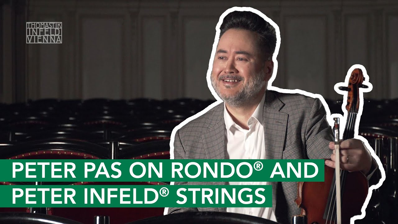 Violist PETER PAS on what he likes about THOMASTIK-INFELD strings - YouTube