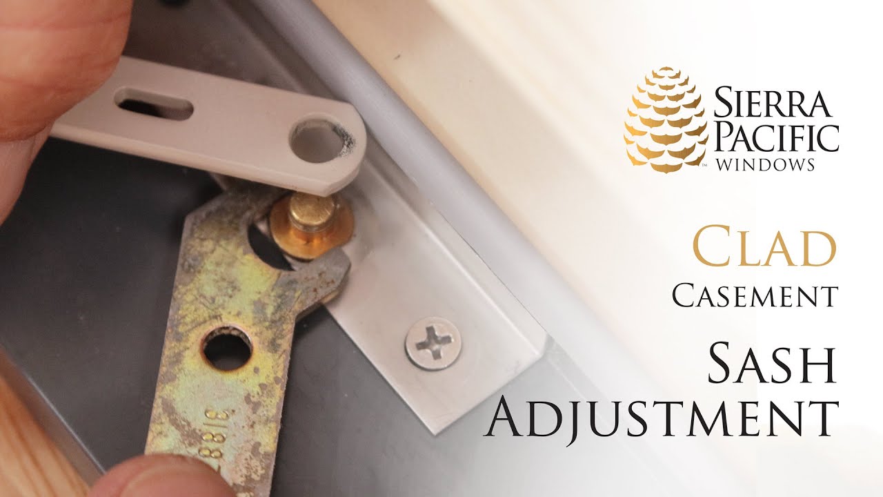 Opening Talks: Clad Casement Sash Adjustment - YouTube