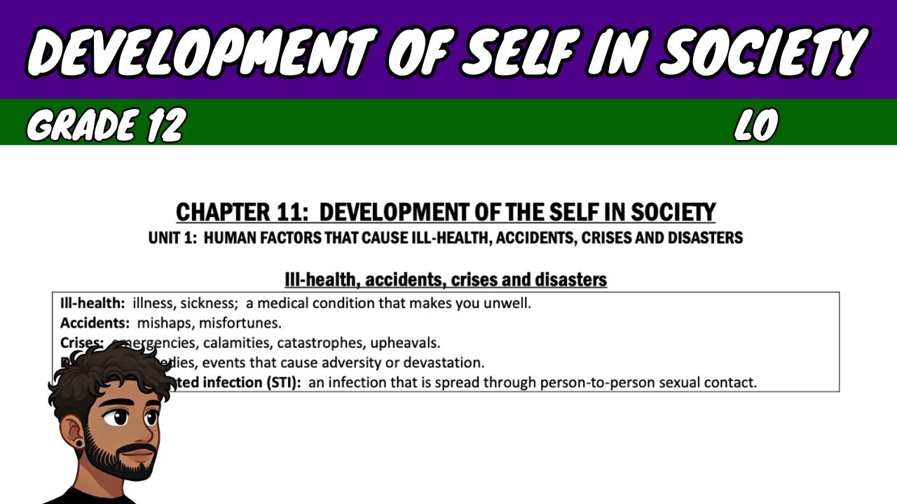 Development of Self Society | Grade 12 LO - YouTube