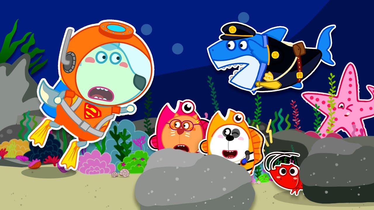 Wolfoo Discover Colorful Ocean - Wolfoo and Friends Plays Together ...