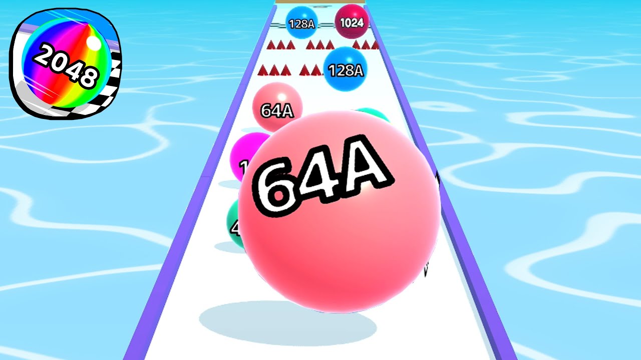 Ball Run 2048 - All Levels Gameplay Android, iOS ( Levels 2370 ) - YouTube