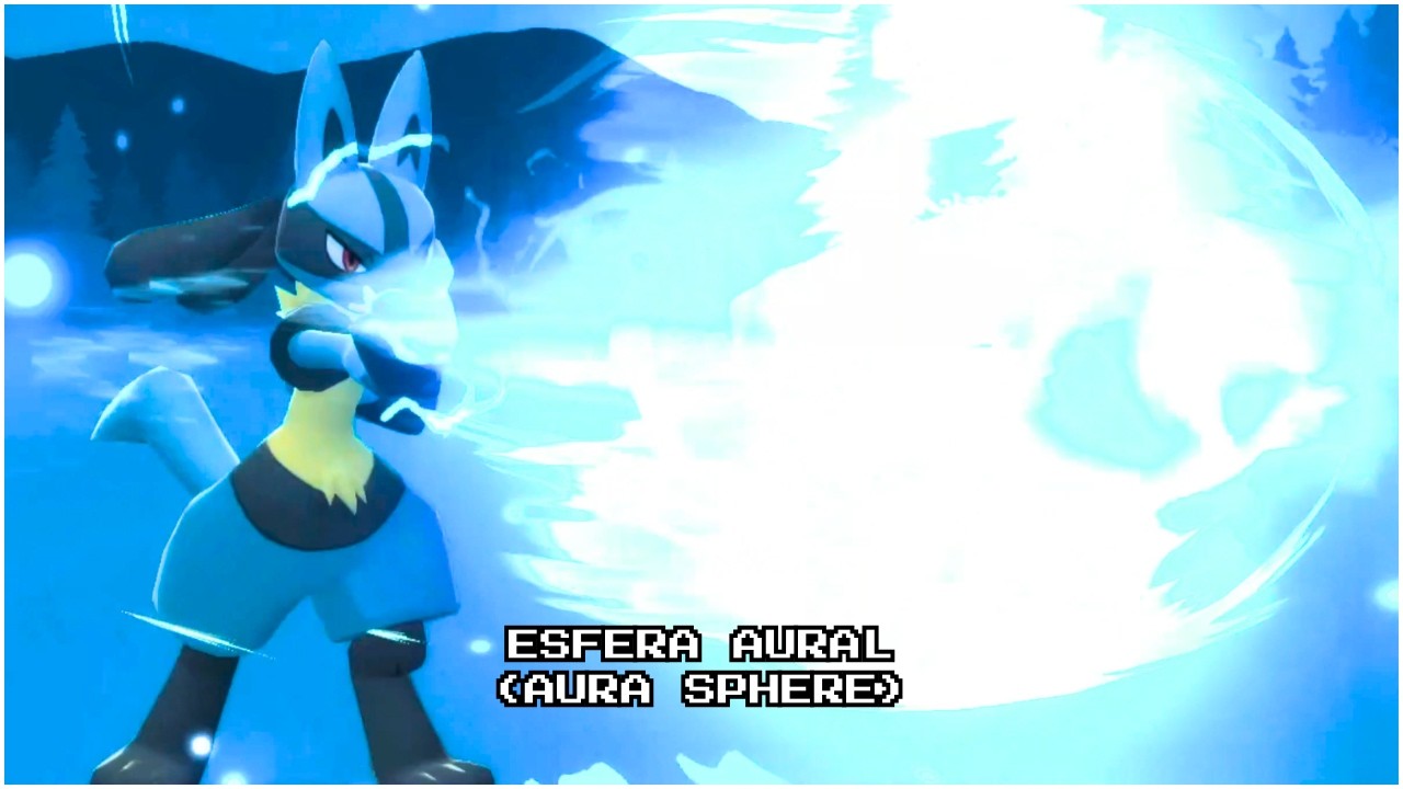 ANIMACIÓN de AURA ESFERA en TODOS los juegos POKÉMON (2006-2025) - YouTube