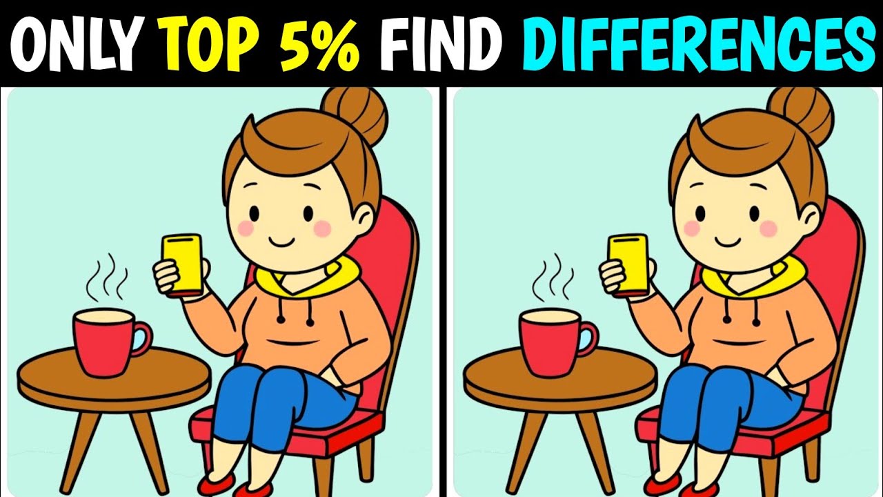 Spot The 3 Differences | Very Hard Challenge | Find The difference ...