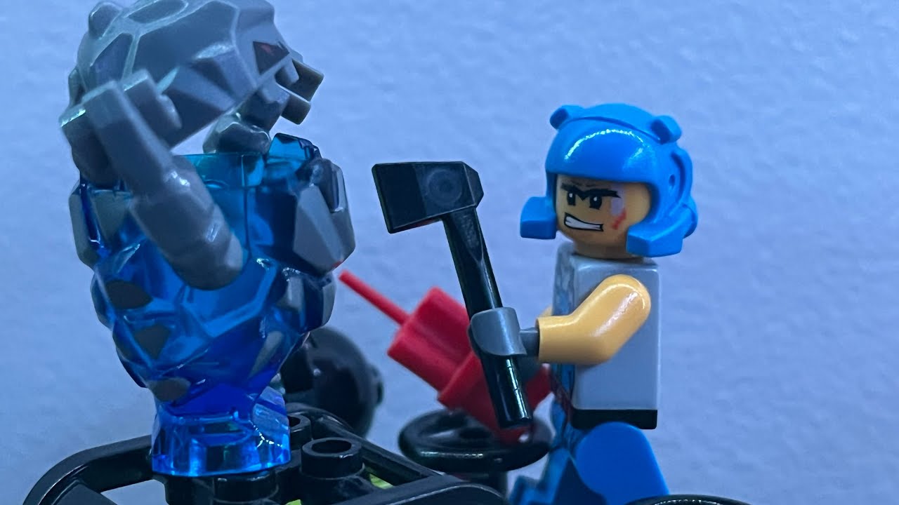 Reviewing Lego power miners granite grinder! - YouTube