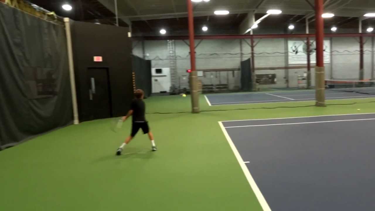 Dominik Tennis 2nd part - just turned 10 - YouTube
