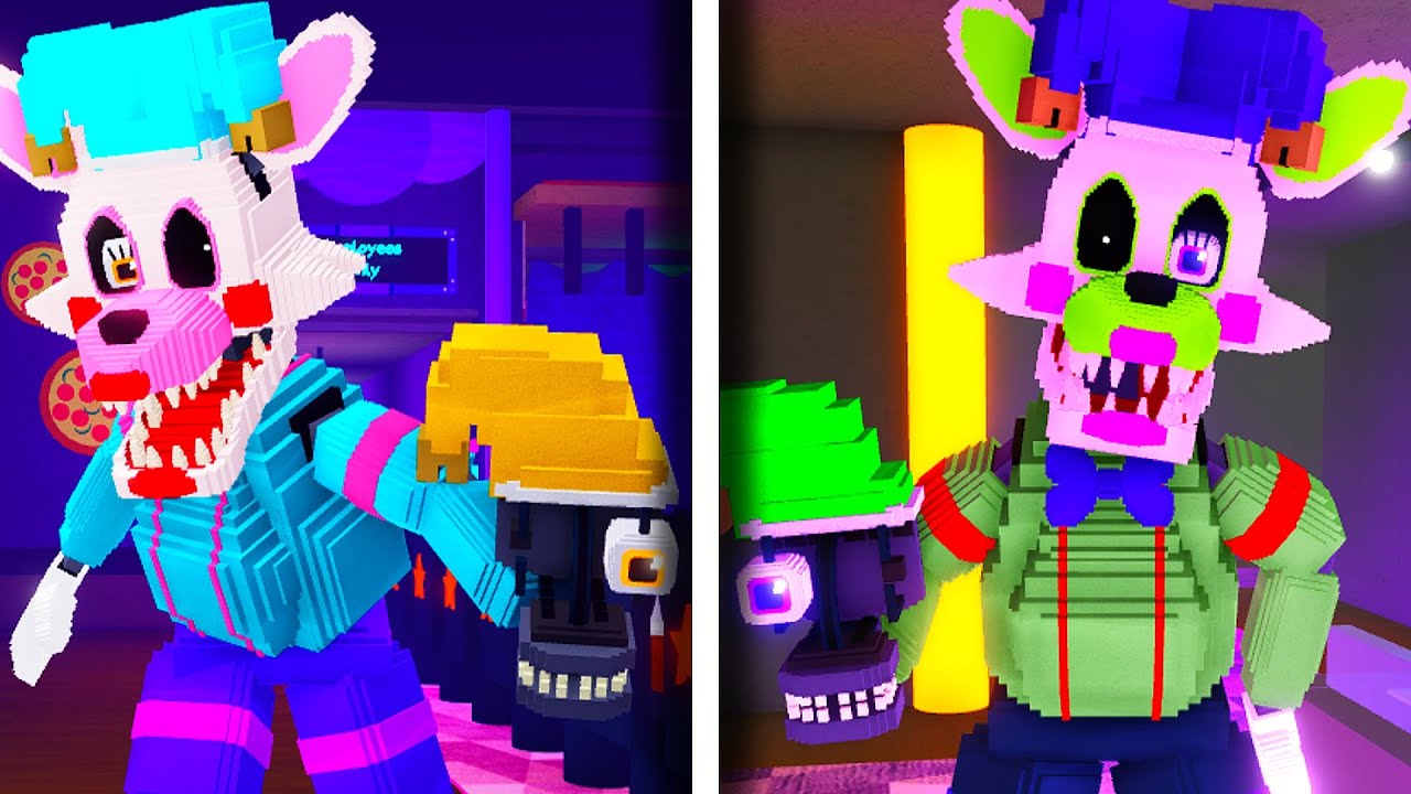 How to get Mangle and Tangle Badge in Roblox Sunrise Over Freddys RP ...