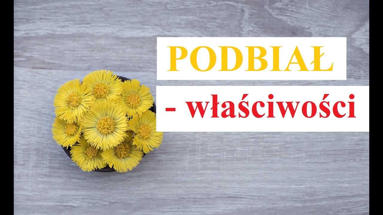 PODBIAŁ - właściwości, działanie - YouTube