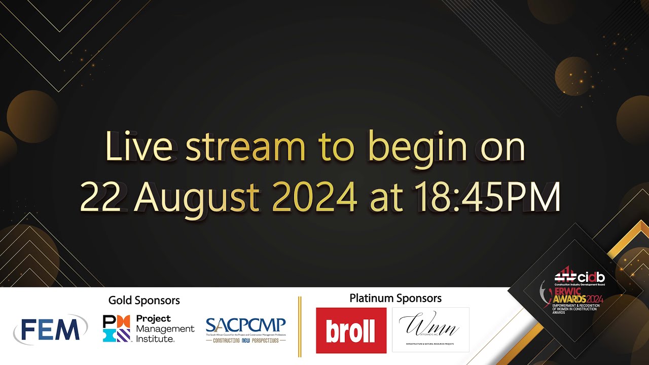 2024 cidb ERWIC Awards - YouTube