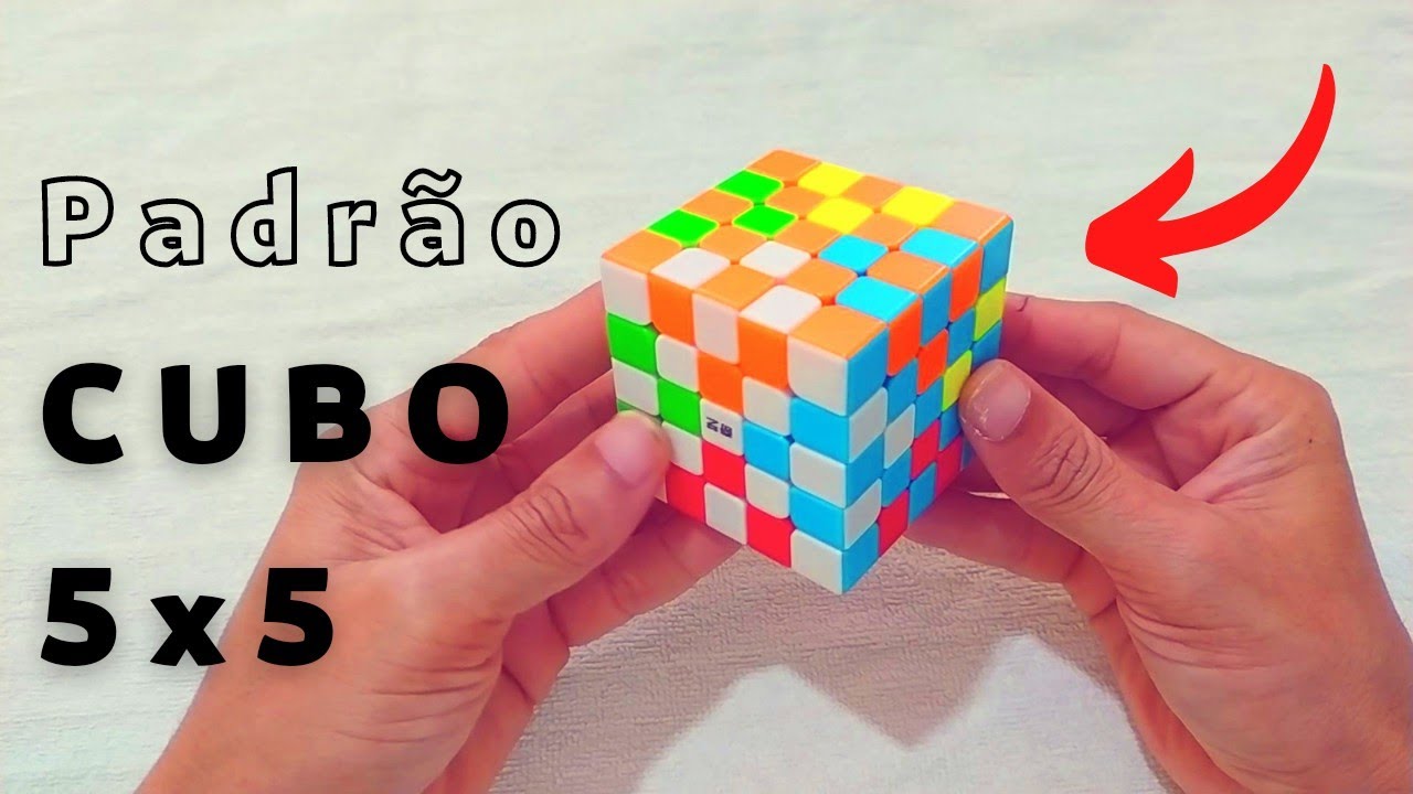 Um PADRÃO muito BONITO para Fazer no Cubo Mágico 5x5 - YouTube