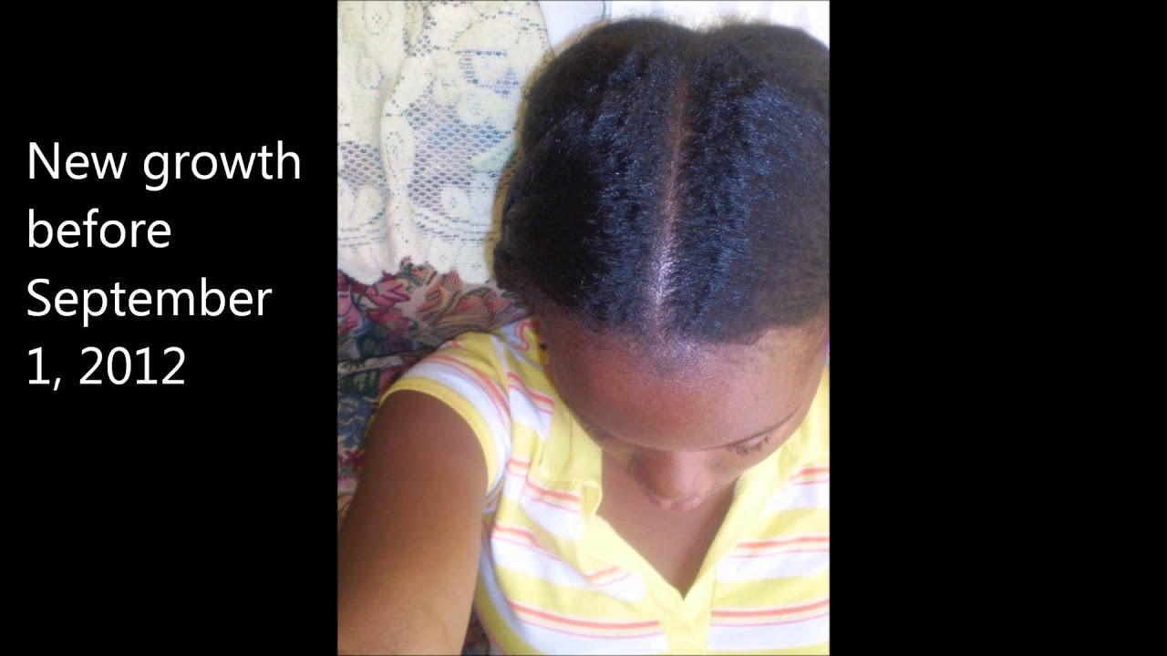 Relaxed Hair Journey from SL to APL - YouTube