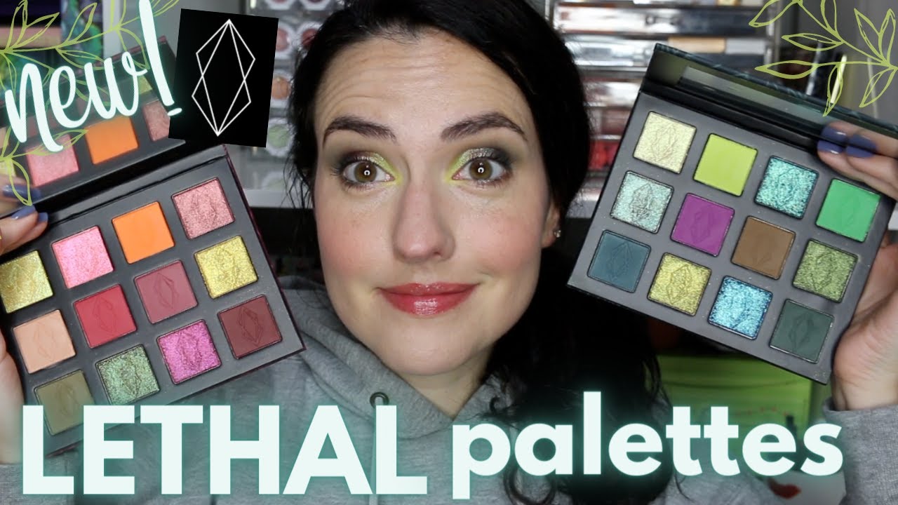 NEW Lethal Cosmetics Palettes + Brushes | METAMORPHOSIS + EVERGREEN ...