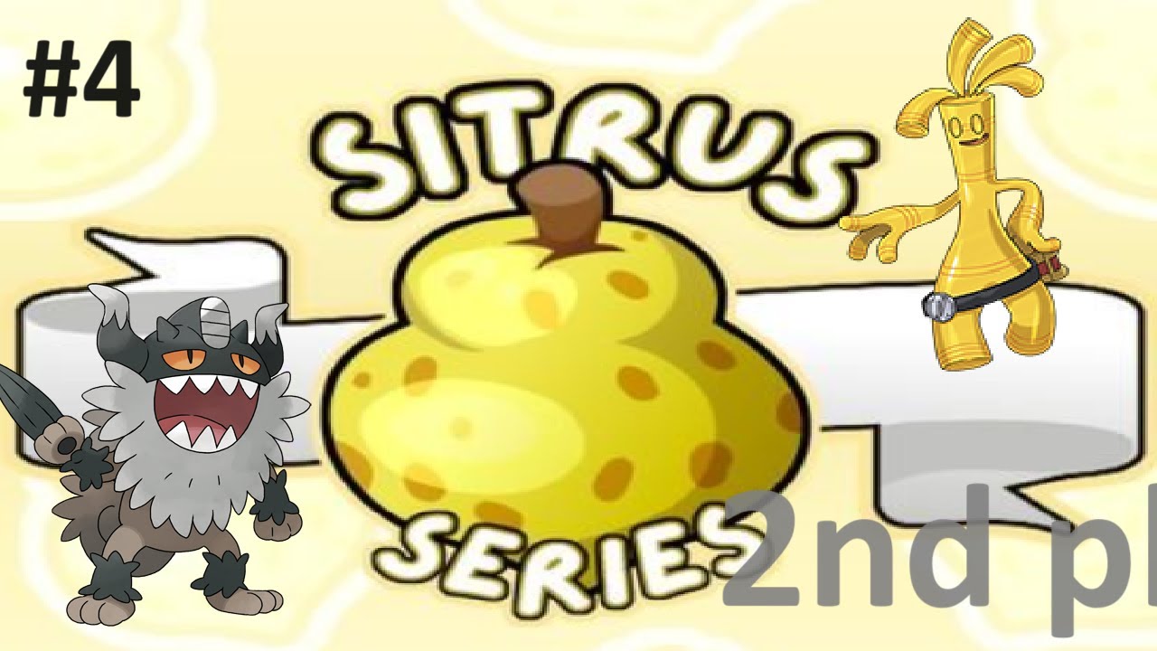 I came in 2nd place Sitrus-Series Reg H #4 - YouTube