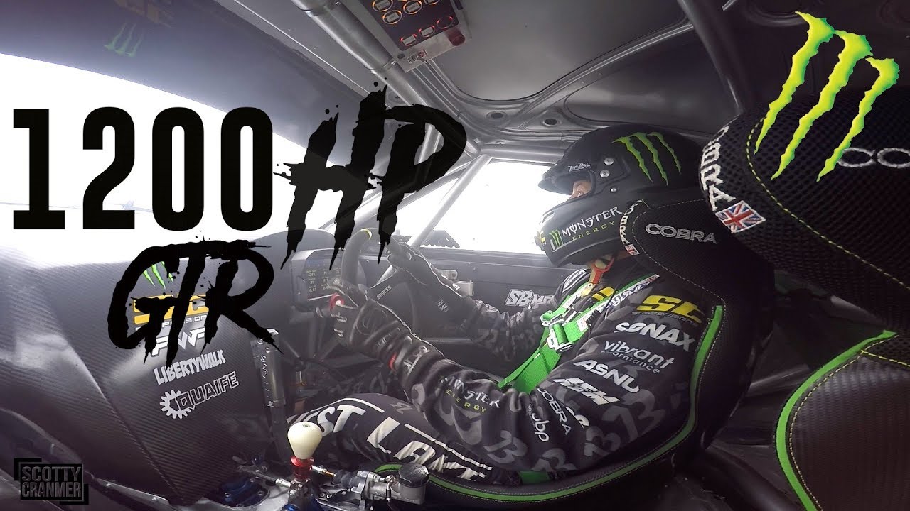 DRIVING IN A 1200HP R35 GT-R! - YouTube