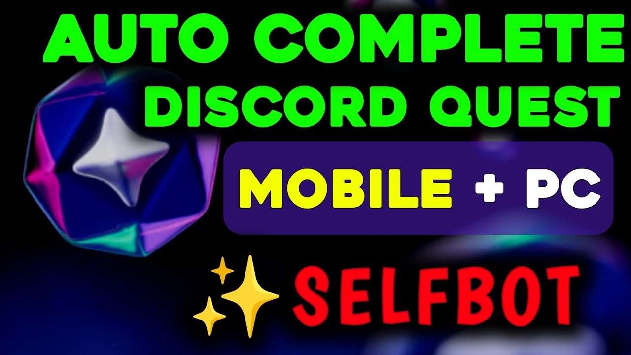 This Selfbot Can Complete All Your Quests in Just 1 Click! 💀 - YouTube