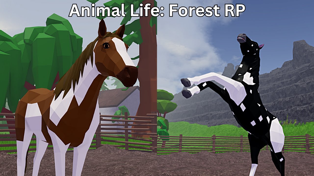 Horse Breeds! [] Animal Life: Forest RP (Roblox) - YouTube