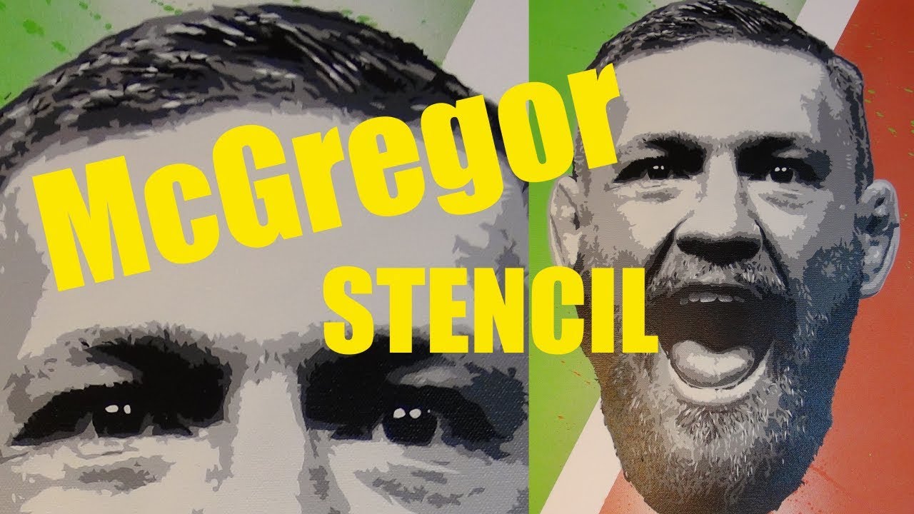 Conor McGregor - New Multilayer Stencil (2018) - YouTube