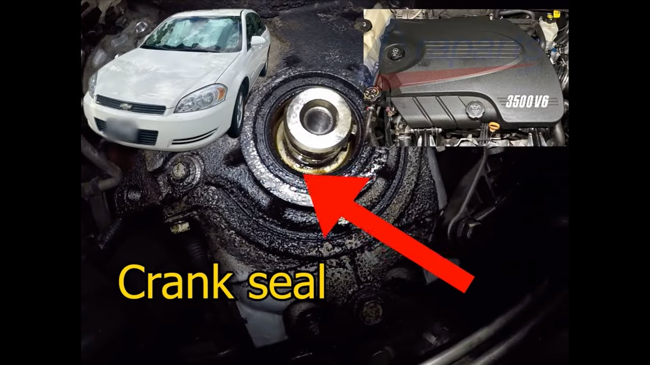 How-To Replace Crank Seal on a GM 3500 V6 Engine 2008 (06-11) Chevrolet ...