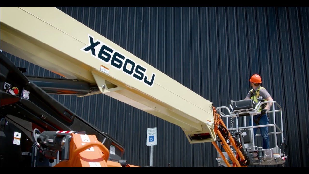JLG® X660SJ Plataforma elevadora sobre orugas compacta|Seguimiento para ...