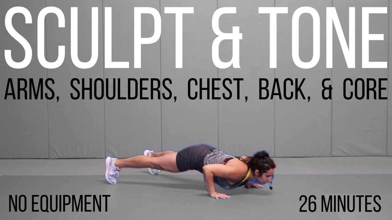 Upper Body Strength & Cardio Workout | Tabata | Bodyweight - YouTube