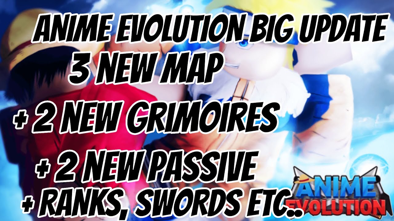 [ANIME EVOLUTION] NEW UPDATE! BIGGEST UPDATE YET! - YouTube