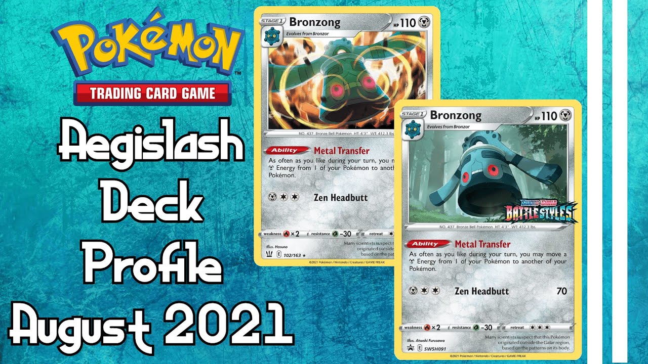 Updated Aegislash Deck Profile August 2021 || Pokemon TCG - YouTube