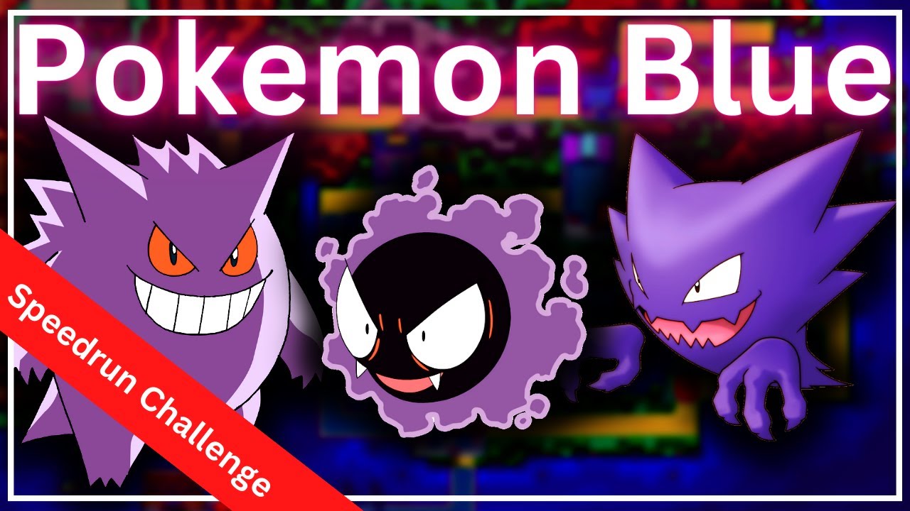 Gastly Solo Run - Pokemon Blue - YouTube