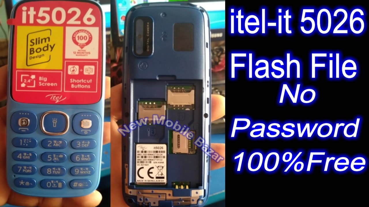 itel it 5026 SCR6531E Flash File No Password 100% Free - YouTube