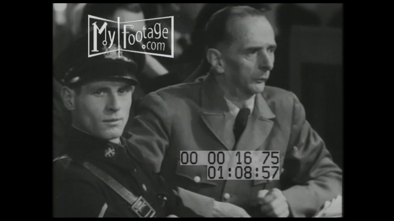 1949 Netherlands Special Courts Hanns Albin Rauter Trial Part 3 of 3 ...
