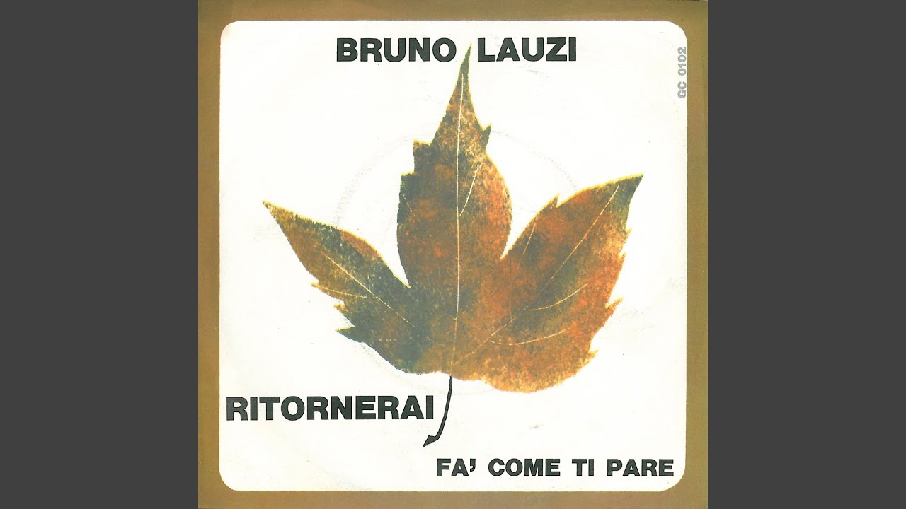Ritornerai - YouTube