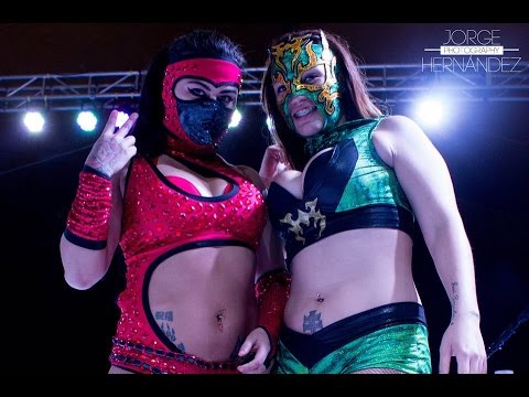 Lady Shani y La Hiedra VS Faby Apache y Mary Apache - YouTube