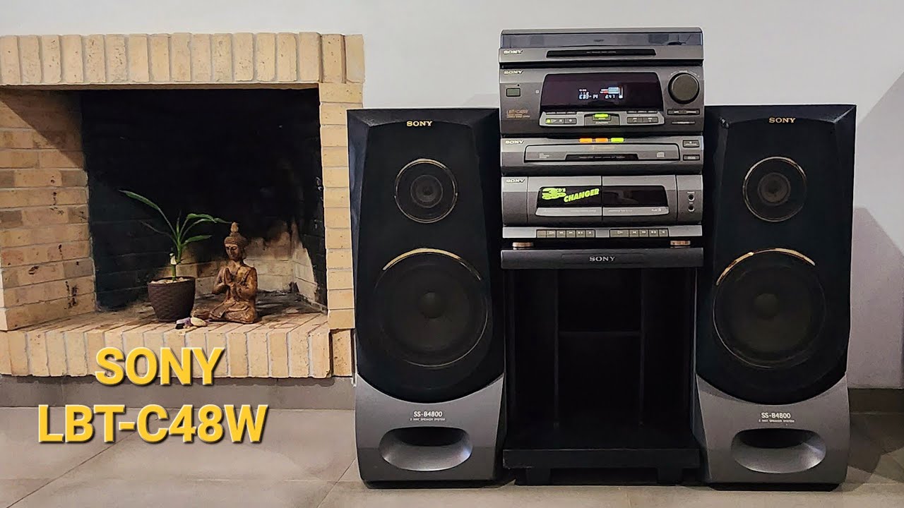 SONY LBT-C48W ELEGANTE E BOA QUALIDADE - YouTube