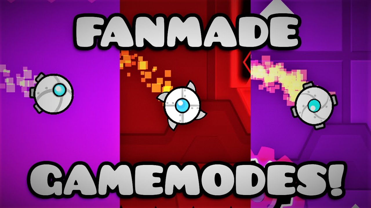 MY FANMADE GAMEMODES! | Geometry Dash - YouTube