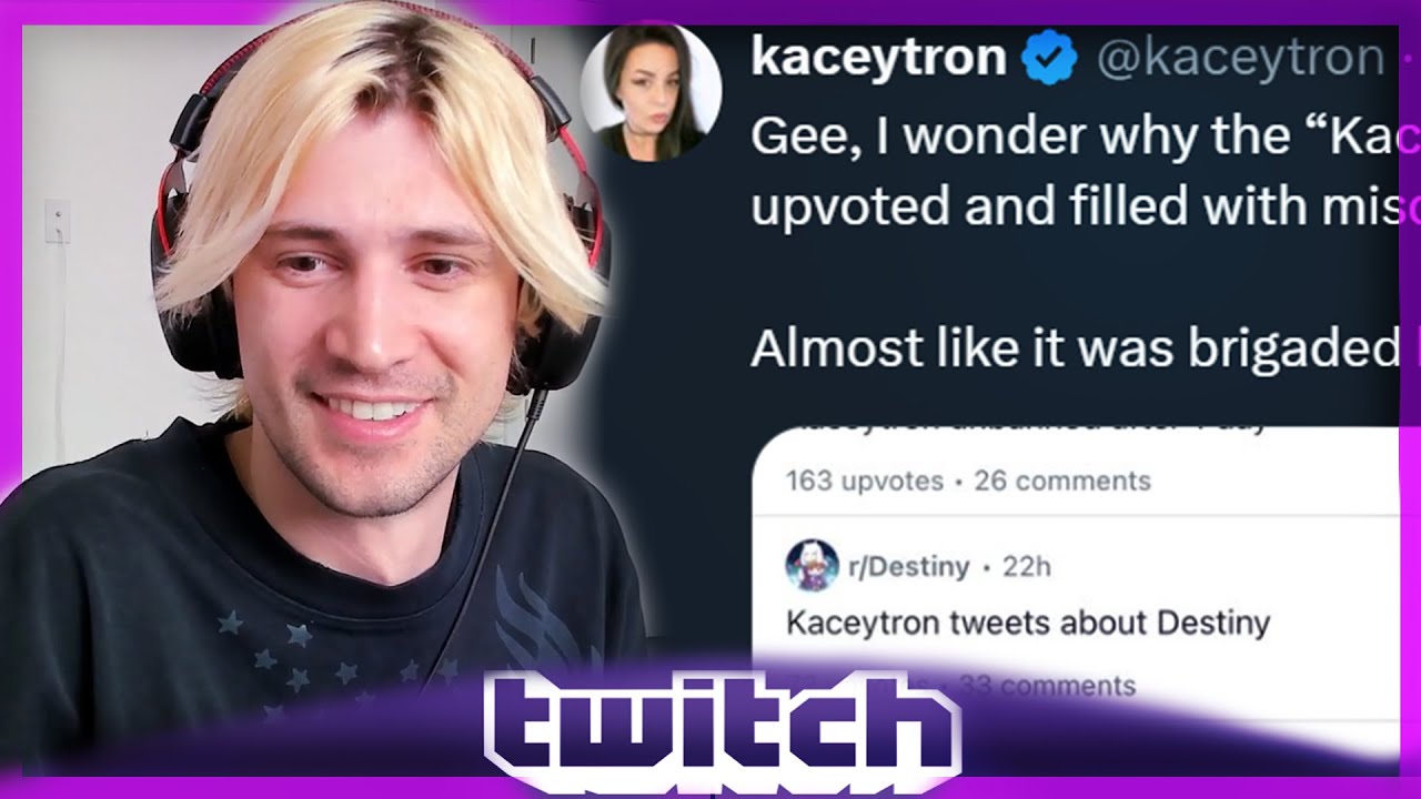 xQc RIP Bozo | Kaceytron Disgusted by Community - YouTube