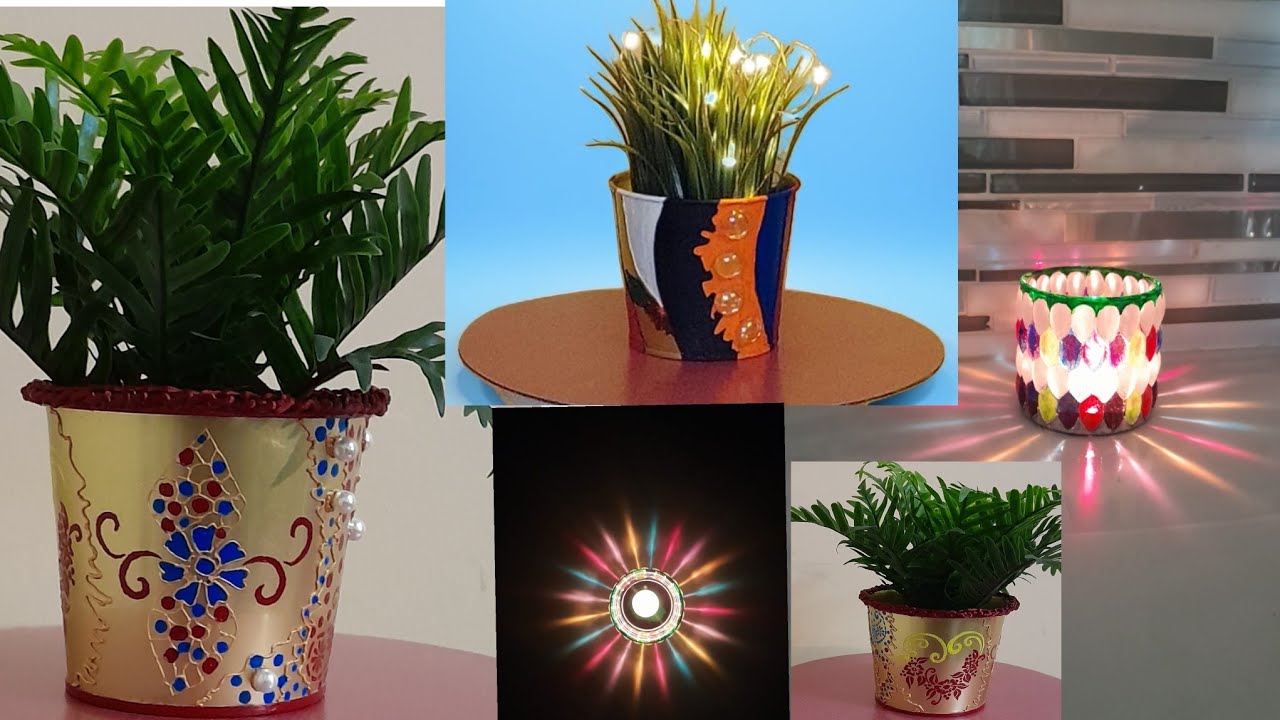 Diy beautiful art | low budget decorations | easy home decor idea - YouTube
