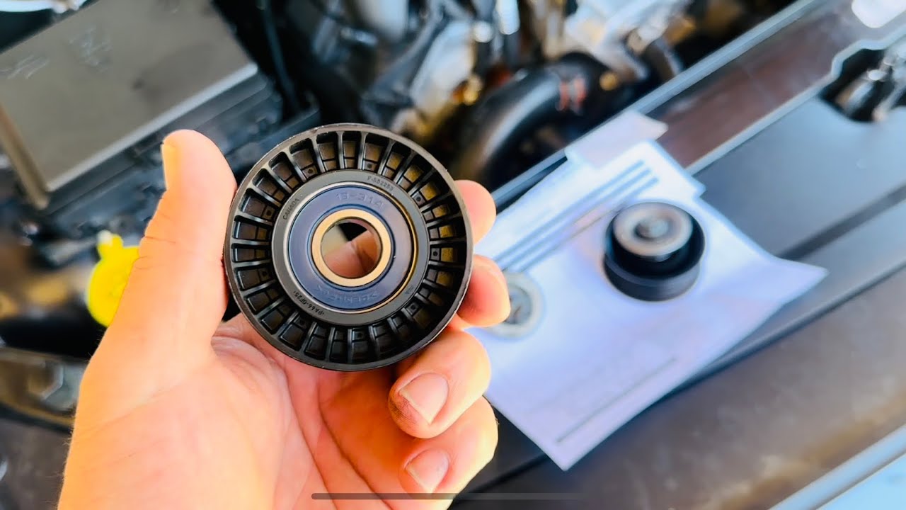 Replacing NOISY Worn Out Accessory Pulleys - YouTube