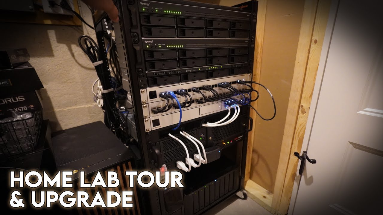 How I Power My YouTube Channel: Server Tour & Upgrades! - YouTube