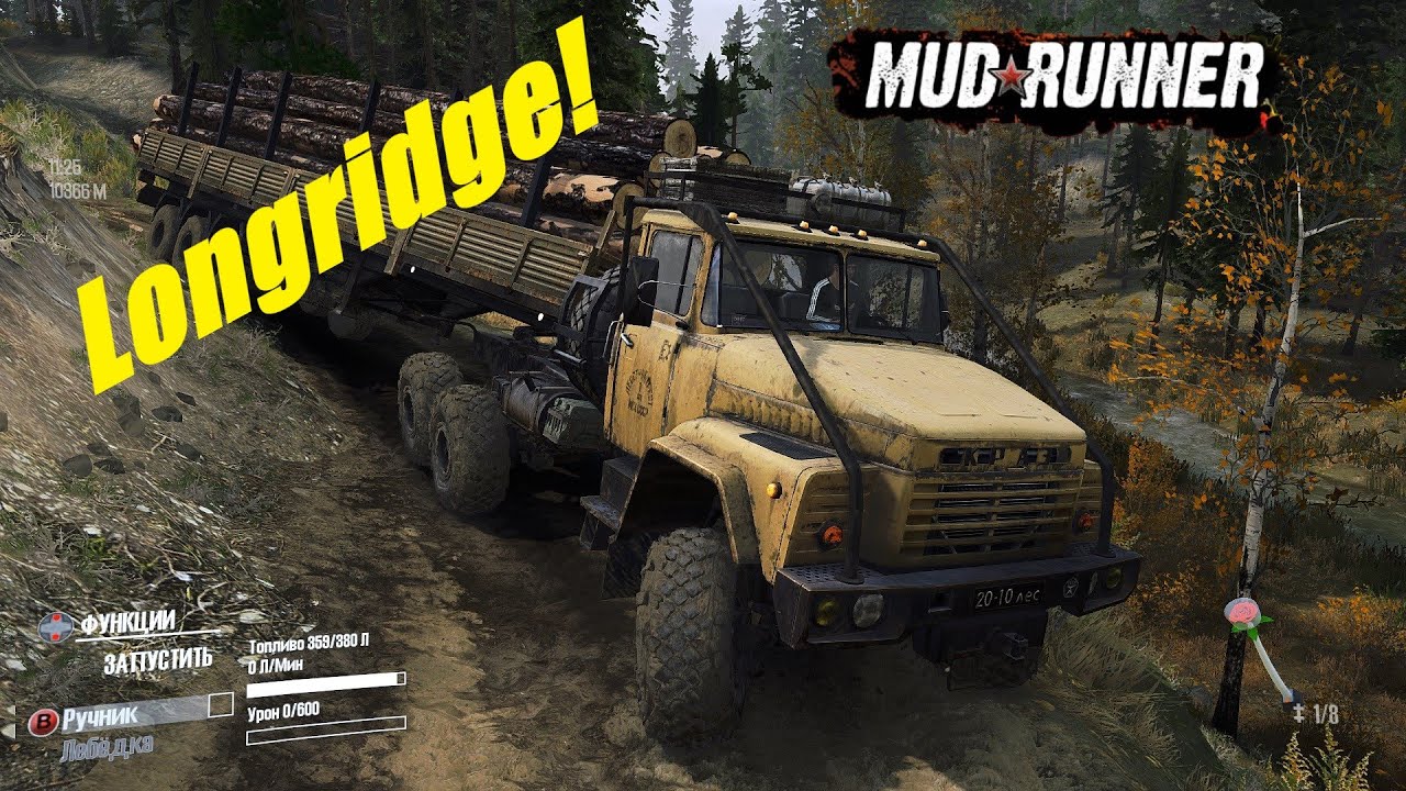 Spintires MudRunner Прохождение «Longridge» 🔥# 167 - YouTube