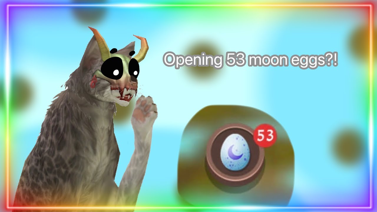 Opening 53 moon eggs in Wildcraft! - YouTube