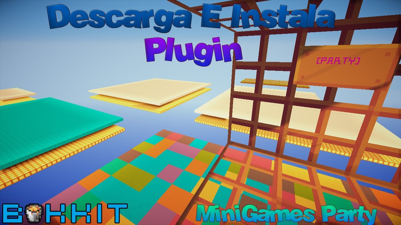Descarga E Instala Plugin MiniGames Party (Fiesta De MiniJuegos En 1) Bukkit - YouTube