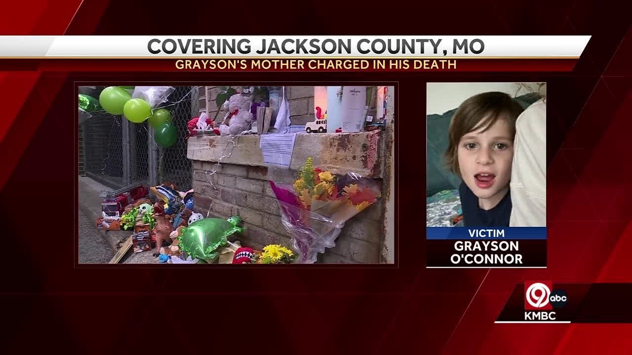 Jackson County prosecutor's office charges Grayson O'Connor's mother in ...
