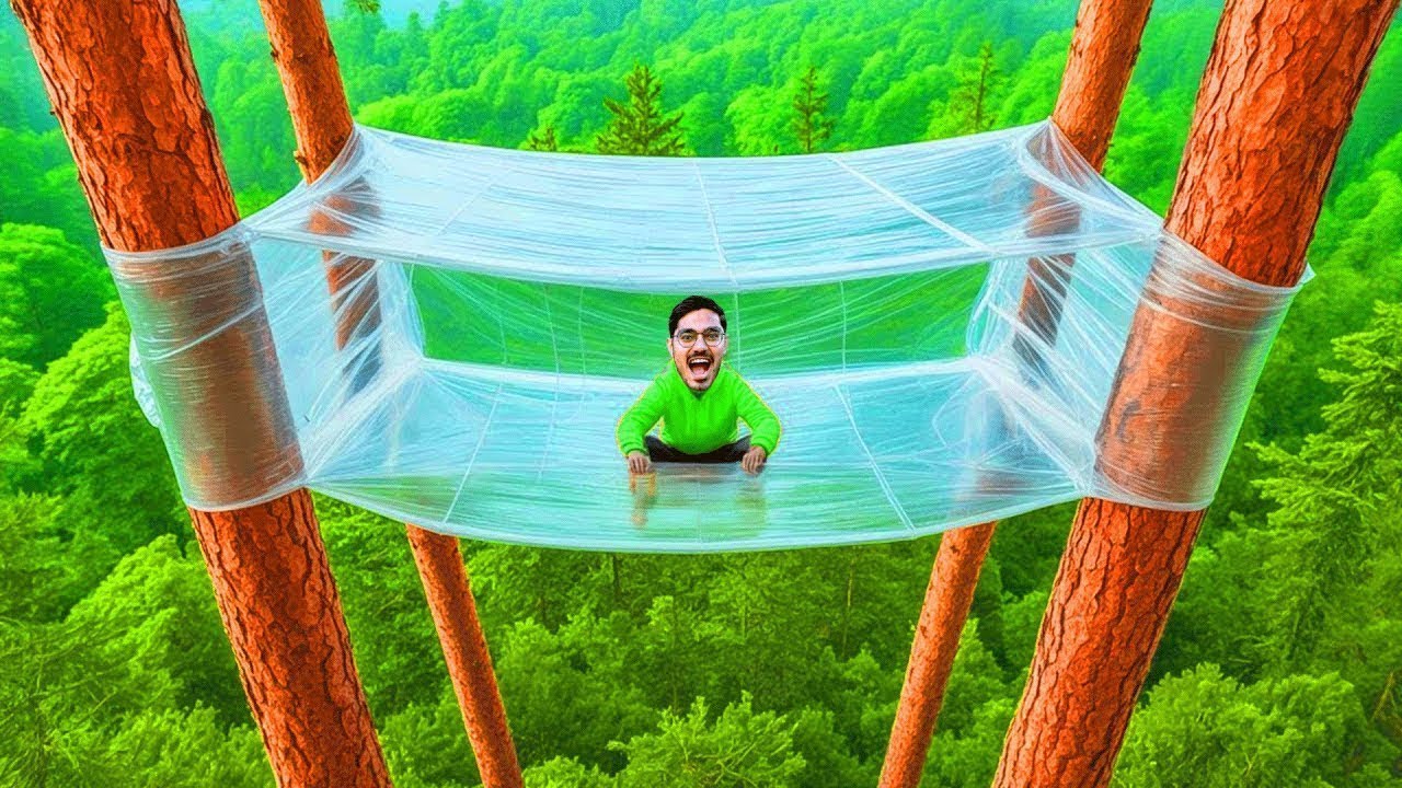 24 Hours In Jungle Challenge Will I Survive - YouTube