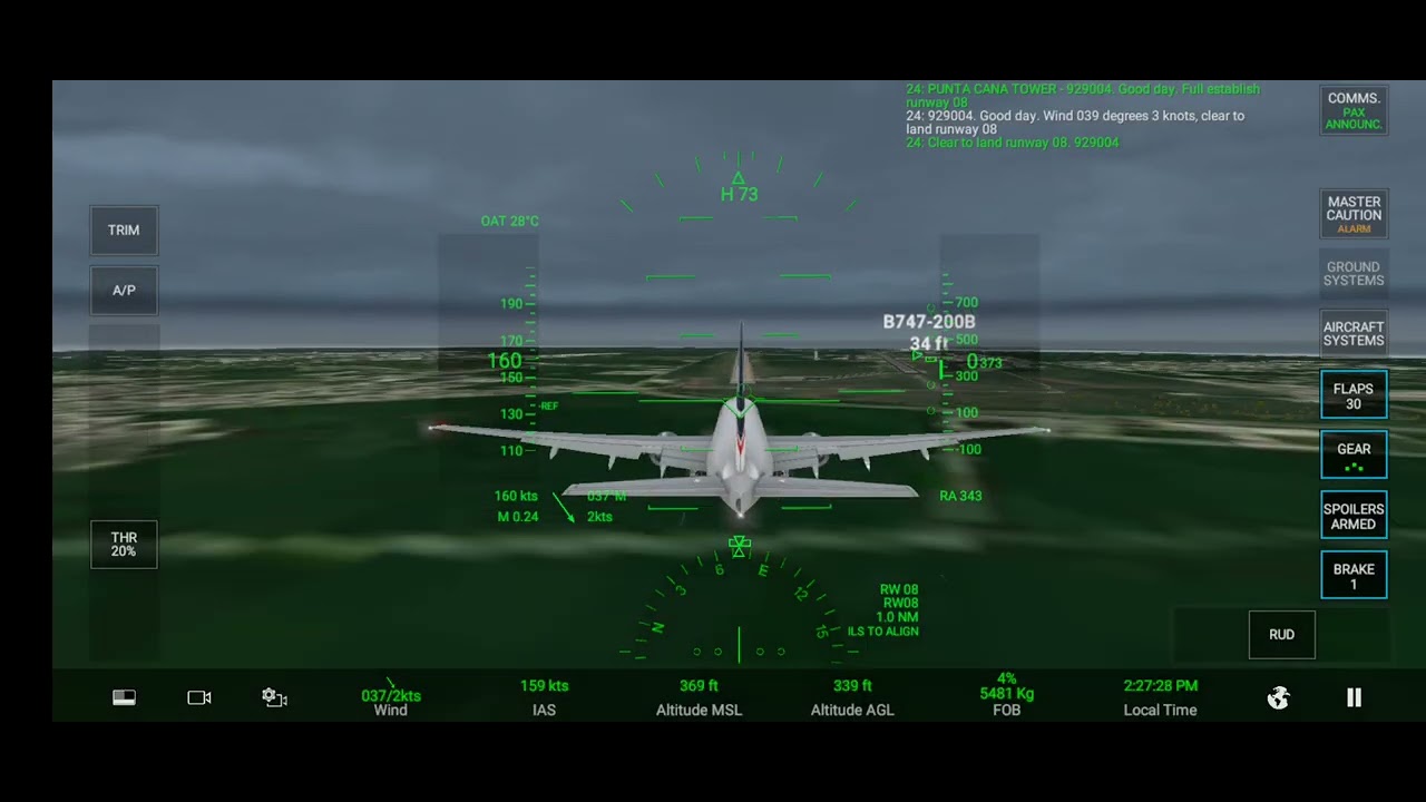 RFS-Real Flight Simulator Boeing 777-200 British Airways Gatwick to ...