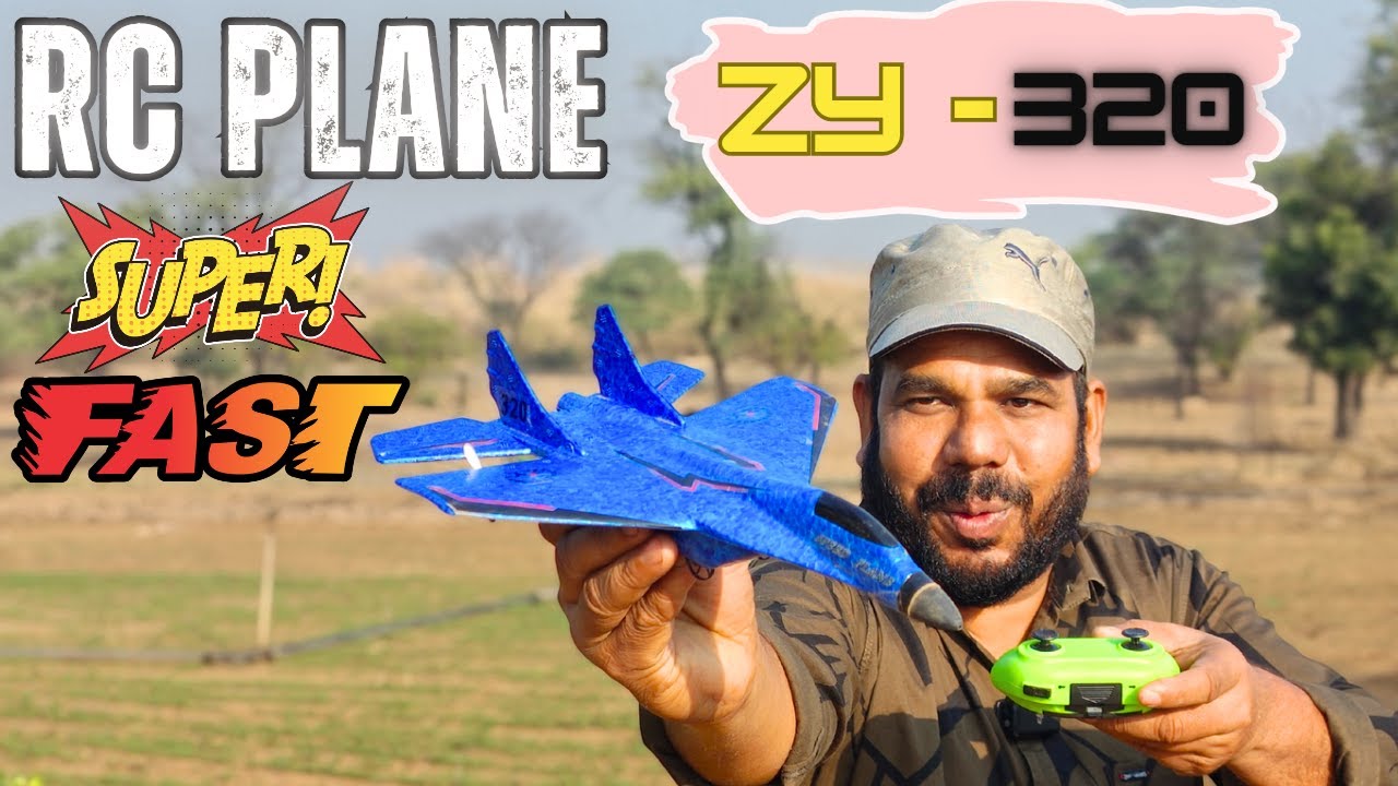 RC ZY - 320 Airplane Unboxing & Flying Test - Mukesh Sokil - YouTube
